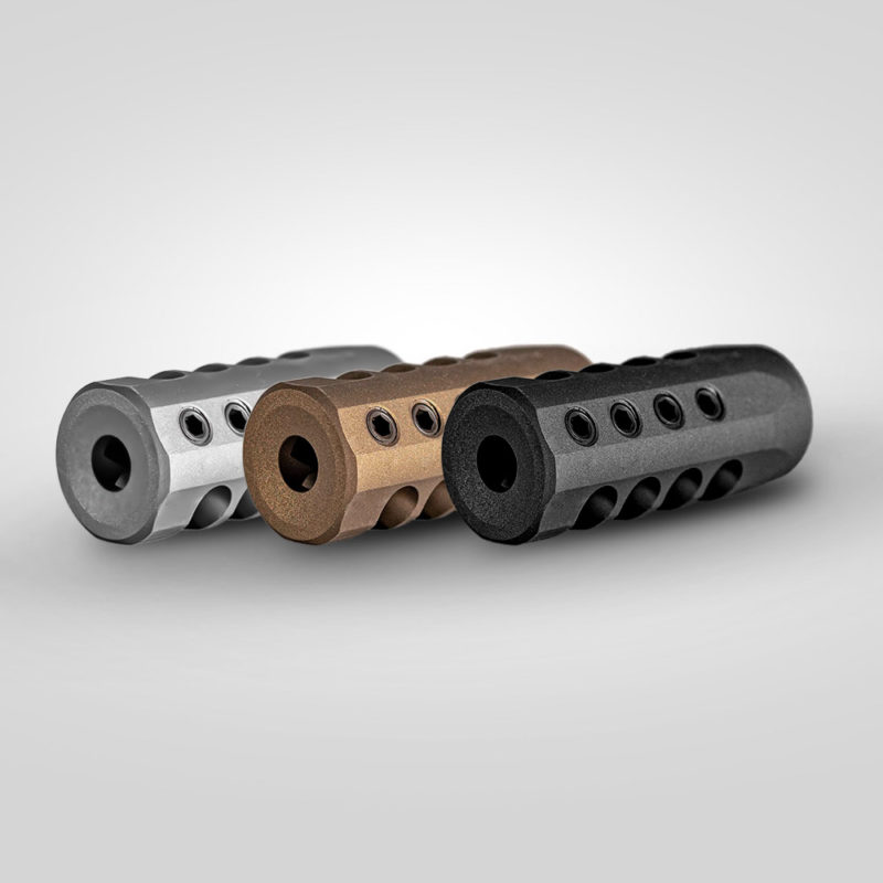 Stainless Steel Side-Baffle Brake - Christensen Arms