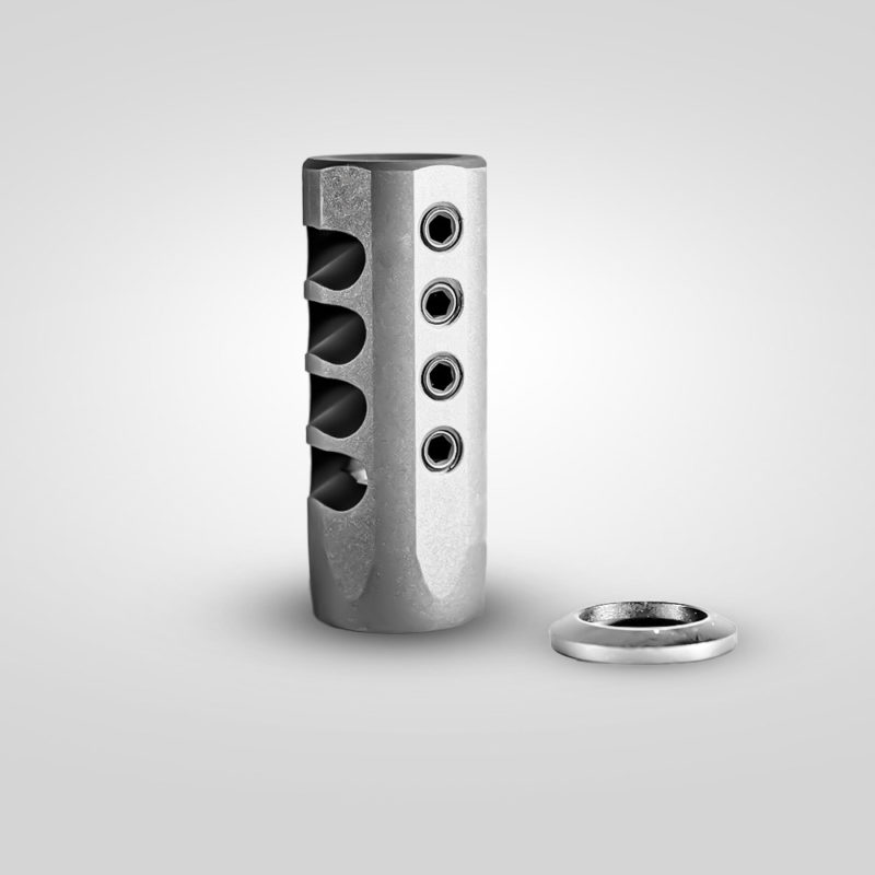 Stainless Steel Side-Baffle Brake - Christensen Arms