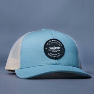 Smoke Blue Structured Cap - Christensen Arms