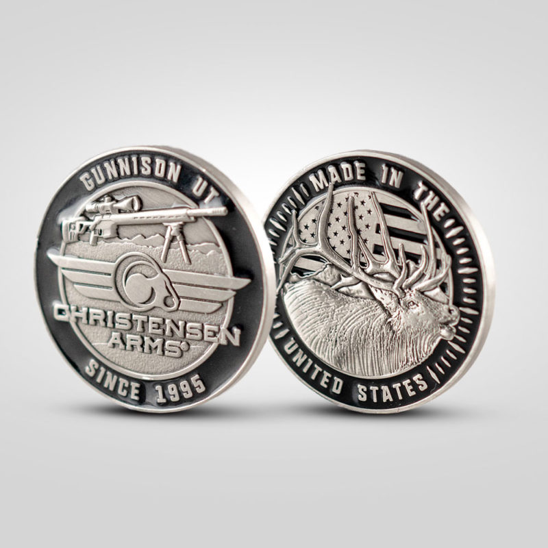CA Elk Challenge Coin - Christensen Arms
